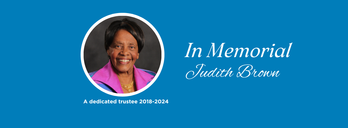 LDSB mourns the passing of Trustee Judith Brown